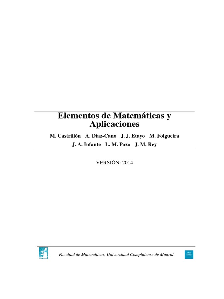 Elementos de Matematicas y Aplicaciones | PDF | Número primo | División ...