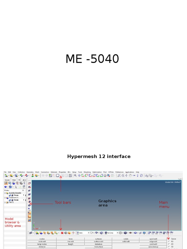Hypermesh Presentation1 | PDF | Anisotropy | Chemistry
