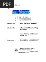 Mobilink: Overview and Market Leadership | PDF | Goal | Human Resources