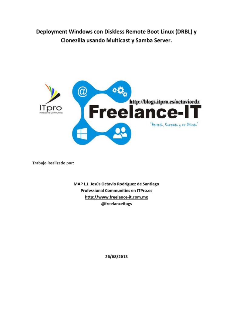 Manual Clonacion Equipos Con Linux DRBL y Clonezilla Usando Multicast | PDF | Informática ...