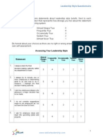 Sample Items The Multifactor Leadership Questionnaire (MLQ) Form 5X ...