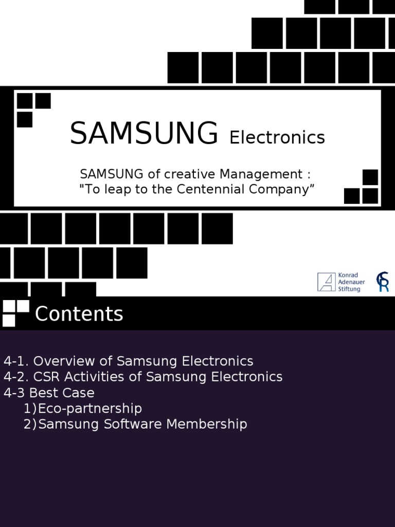 Electronics | PDF | Samsung | Corporate Social Responsibility