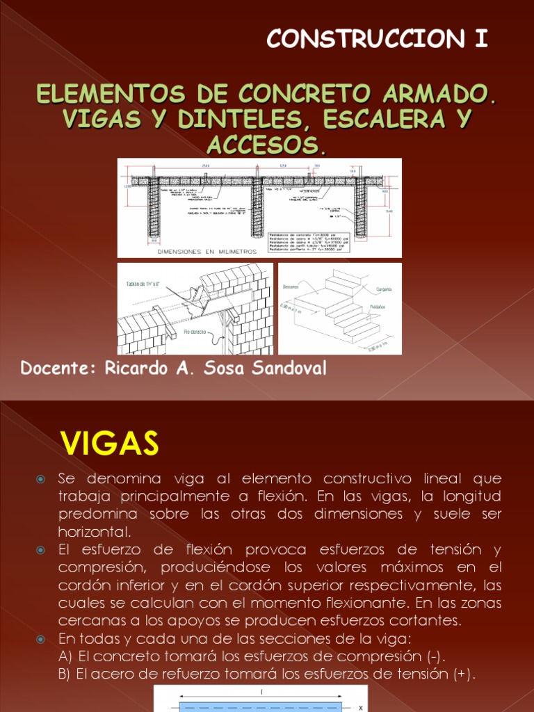 15 Concreto Armado Vigas | PDF | Doblar | Hormigón