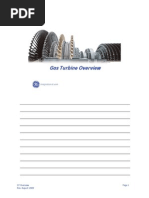 Ms6001b Operation Description | PDF | Gas Turbine | Bearing (Mechanical)