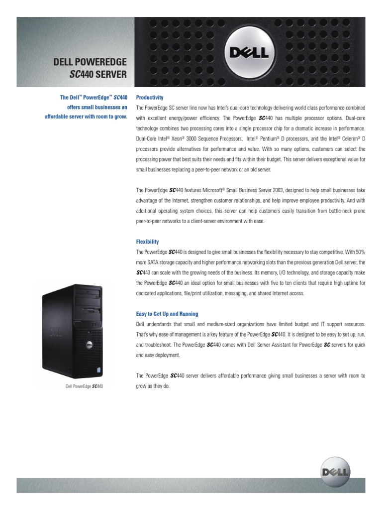 SC440 Spec Sheet Quad PDF | PDF | Multi Core Processor | Intel