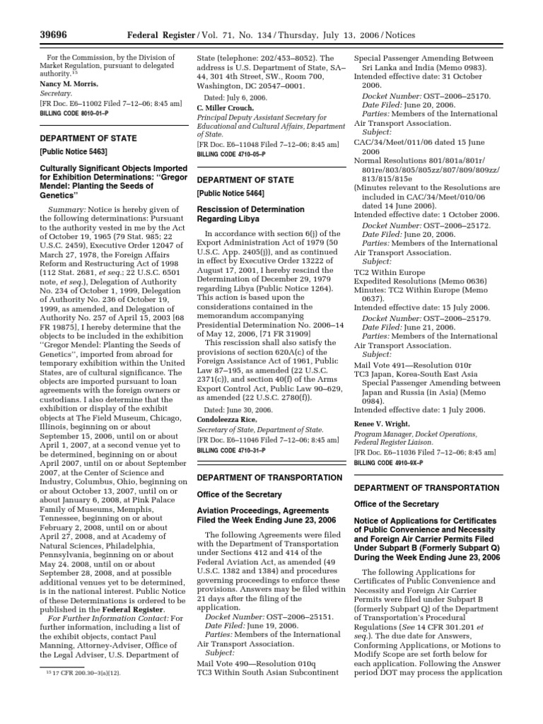 Notice: Culturally Significant Objects Imported For Exhibition: Gregor ...