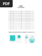 Form 3 Math Practice Test - Term 3 | PDF | Area | Geometry