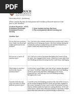 Sample Observation Notes 1 | PDF | Differentiated Instruction | Teachers