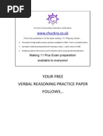 6 7 Non Verbal Reasoning Bond Starter Paper | PDF | Cognition ...