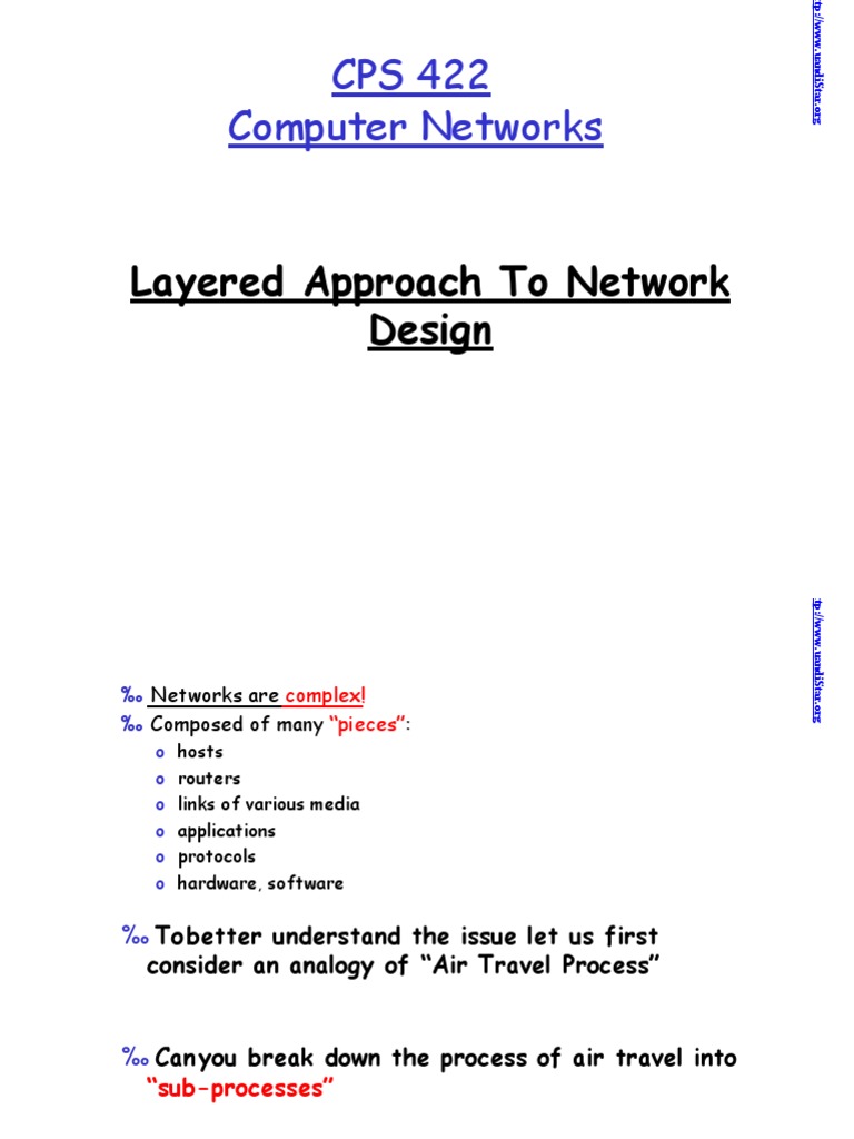 Computer Network No2 Layer Approch To Network Design From APCOMS (UandiStar) | PDF ...