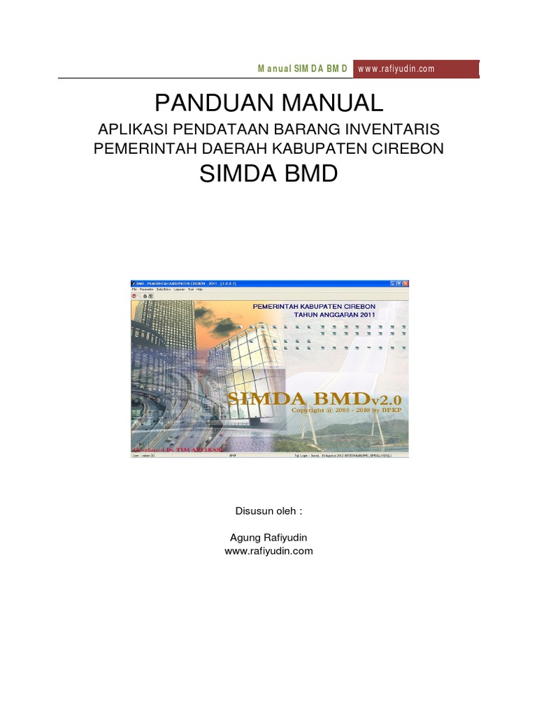 Panduan SIMDA BMD Cirebon | PDF | Teknologi & Rekayasa