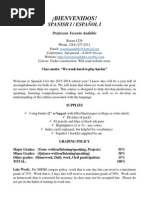 Span I Review Packet I | PDF | Linguistic Morphology | Philology