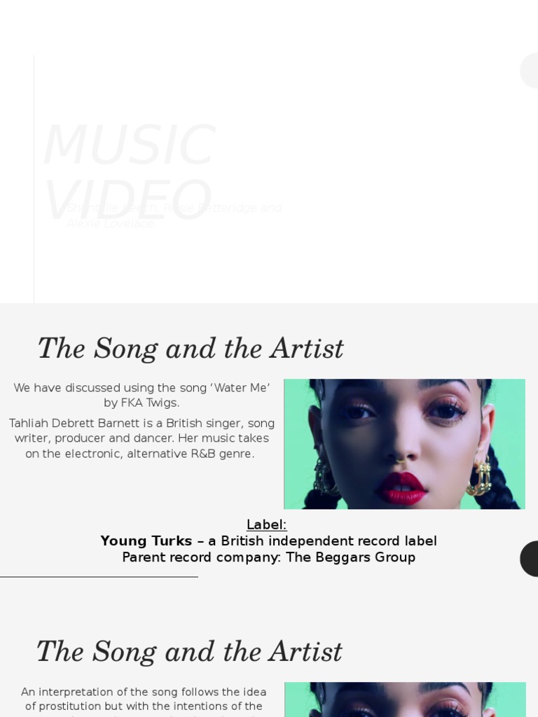 Initial Ideas - Water Me | PDF | Geisha | Entertainment