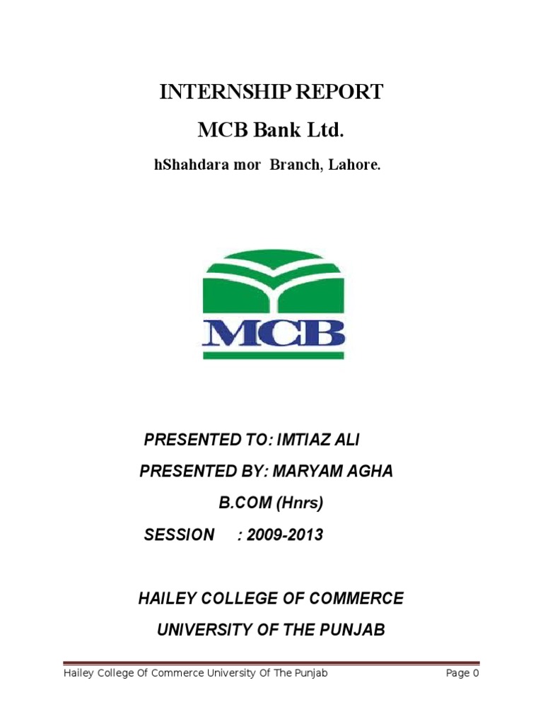 MCB Bank LTD | PDF | Transaction Account | Cheque