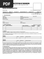 IESL-Membership Application Form PDF | PDF | Government | Business