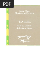 TALE - Práctica Calificación e Interpretación | PDF | Escritura | Sintaxis