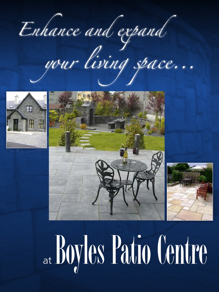 Boyles Patio Brochure | PDF | Sandstone | Chimney