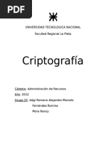 Introducción a la Criptografía Básica | PDF | Criptoanálisis | Criptografía
