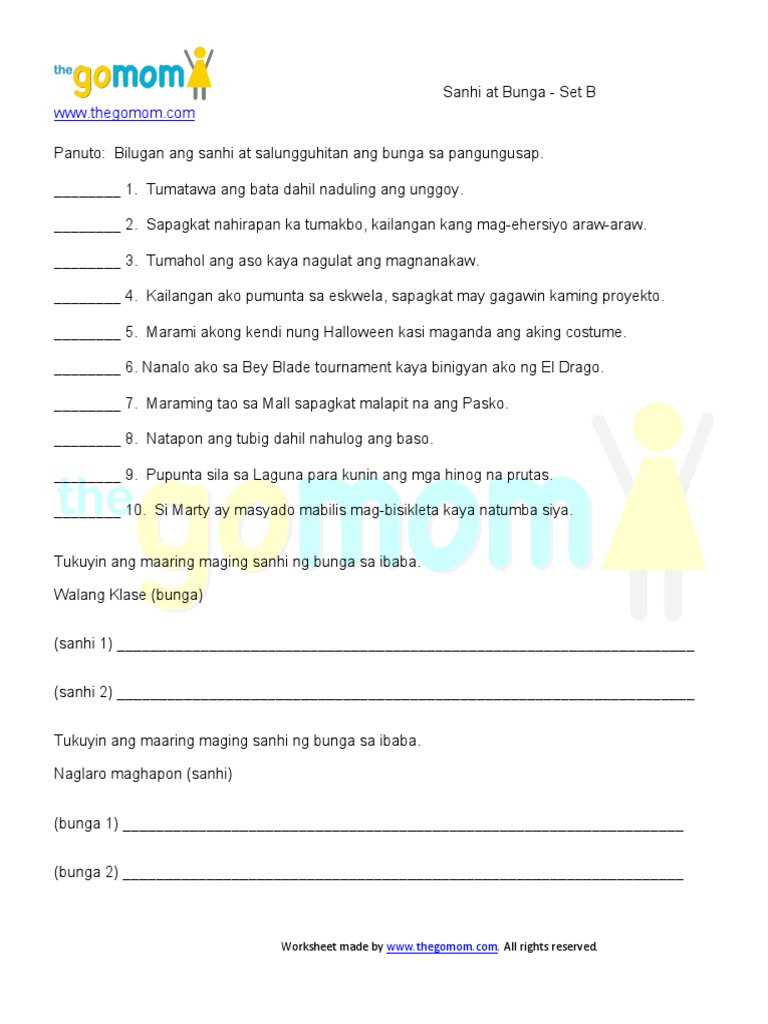 Sanhi At Bunga Worksheets Samut Samot Bungapino - vrogue.co Sanhi At Bunga Worksheets Samut Samot Bungapino - vrogue.co