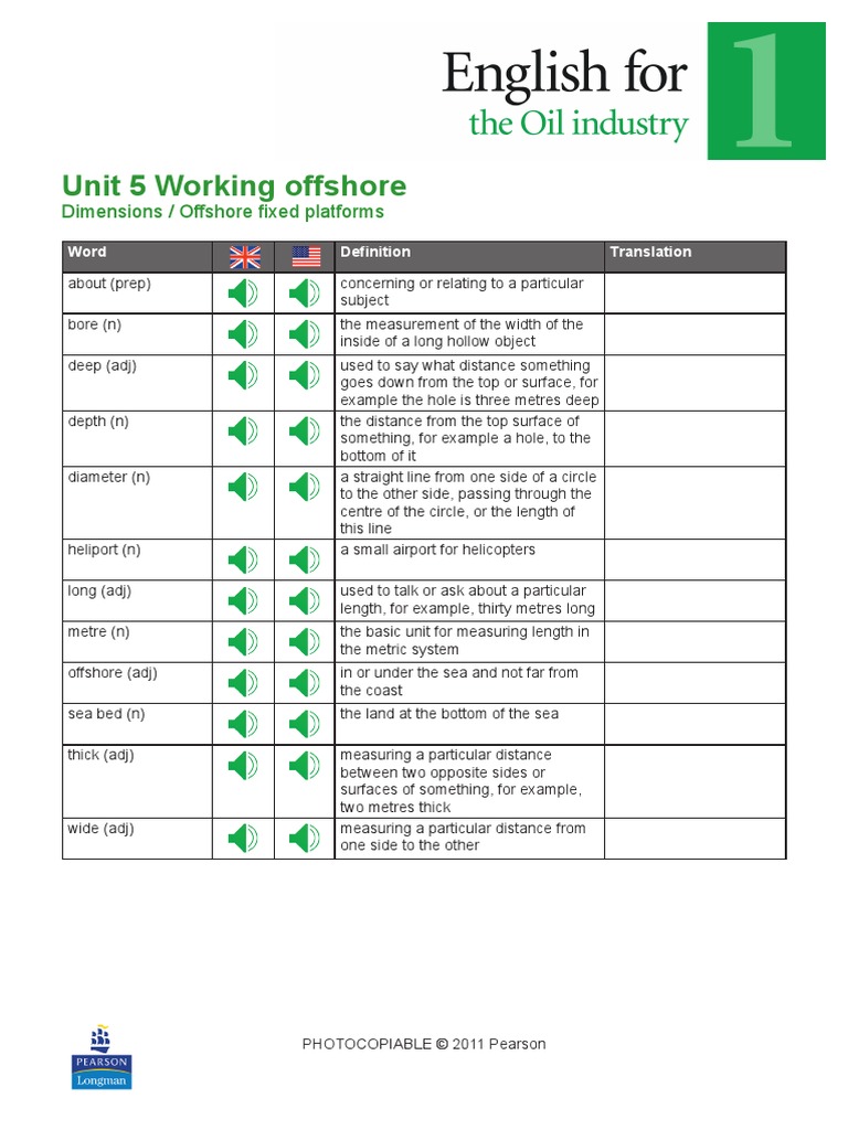 U5-Dimensions - Offshore Fixed Platforms | PDF