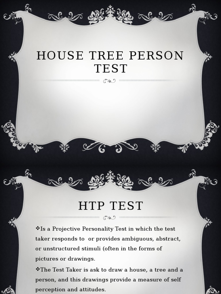 HTP Test: Interpretation and Method | PDF | Behavioural Sciences ...