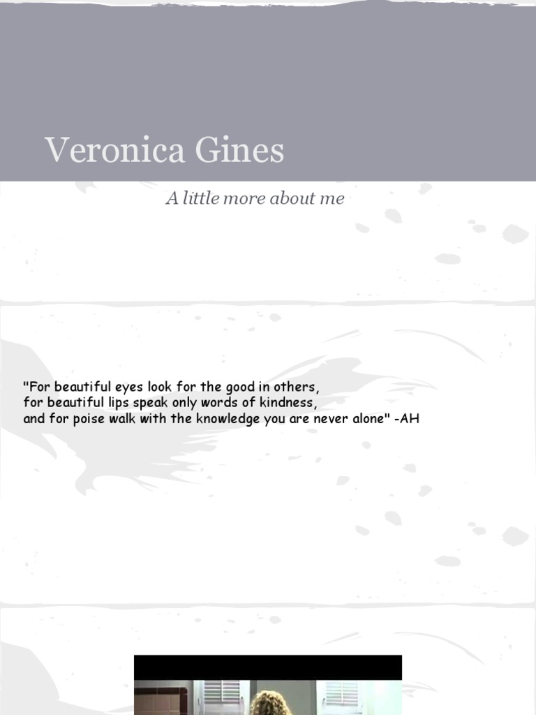 Veronica Gines | PDF