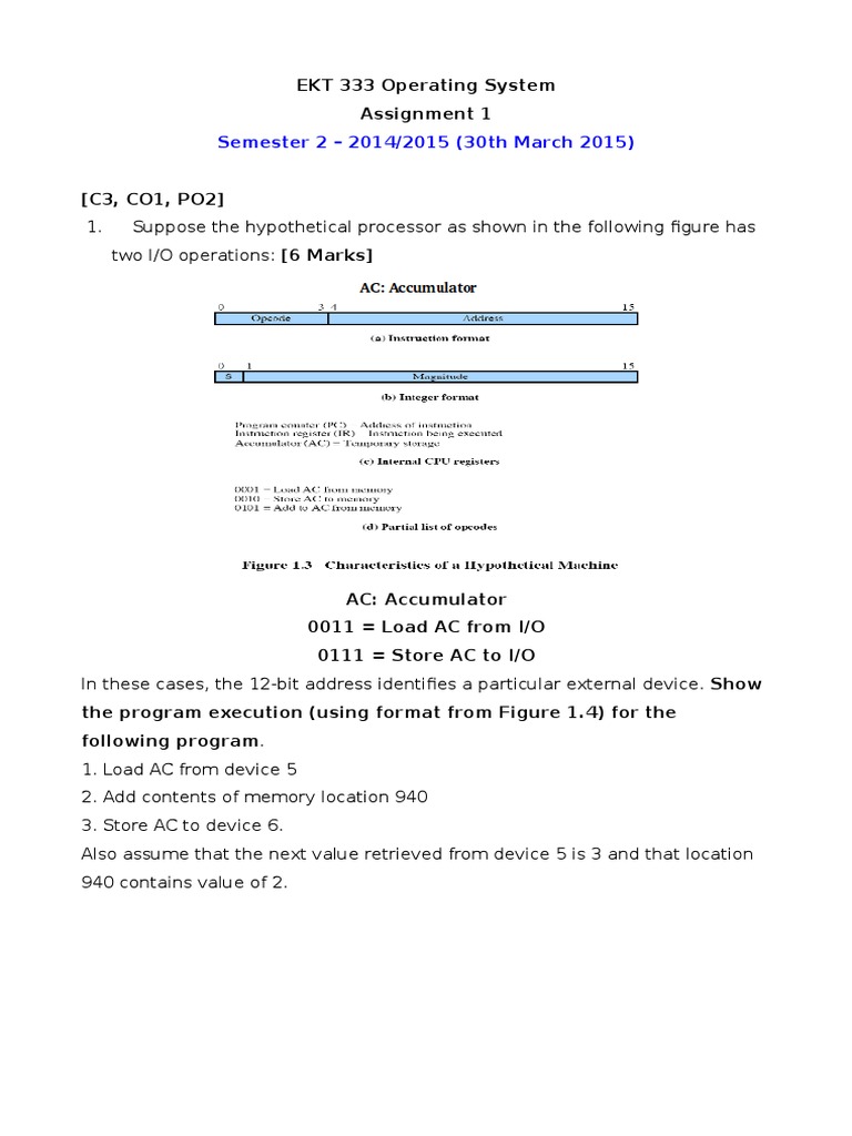 Operating System | PDF | Cpu Cache | Computer Data Storage