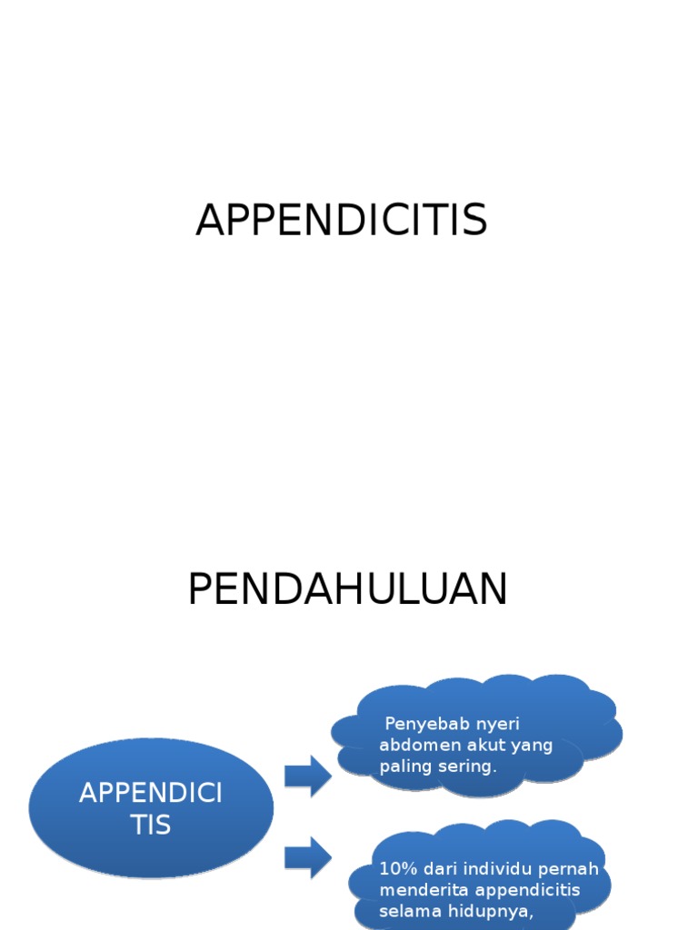 Panduan Lengkap Appendicitis | PDF | Sains & Matematika