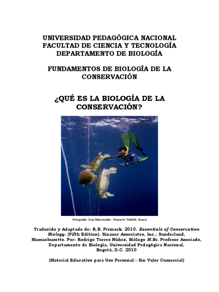 Primack Capitulo 1 | PDF | Biodiversidad | Extinción