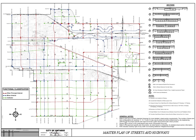 City of Ontario Master Plan - August 25, 2014 | PDF | Road ...