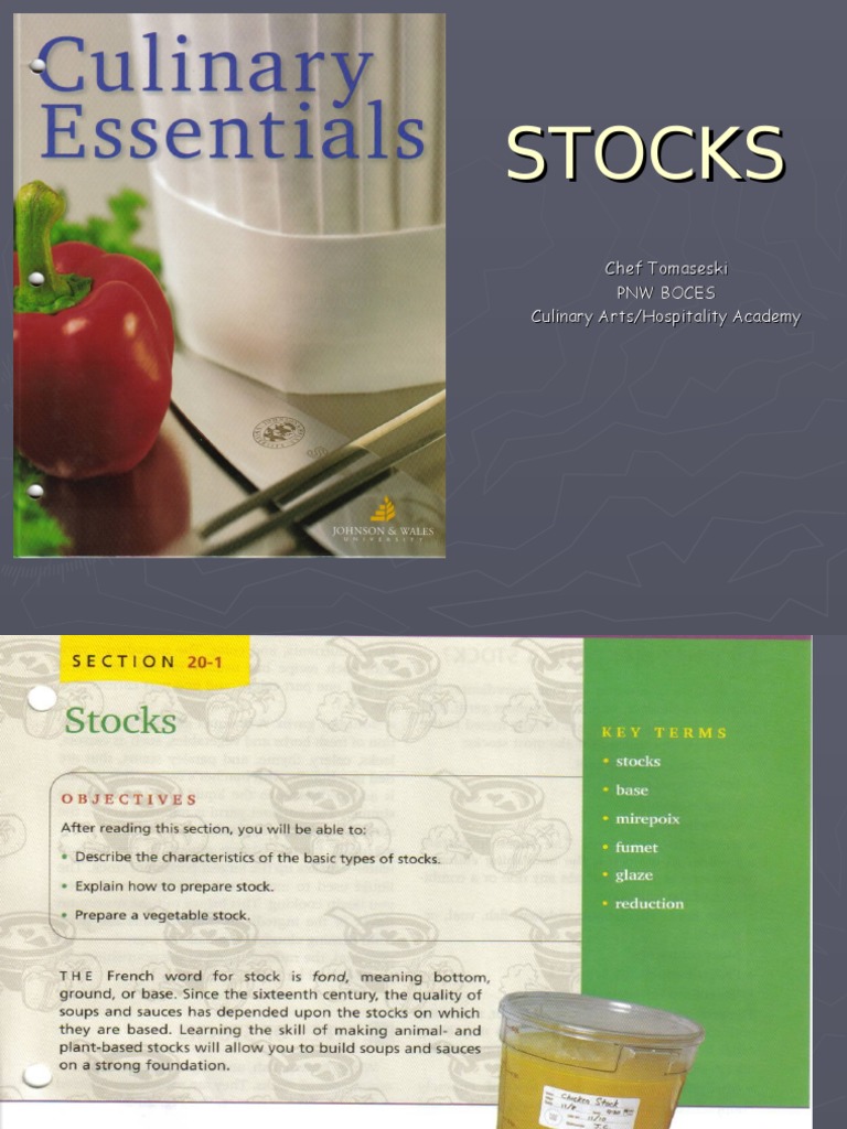 Stocks, Soups and Sauces | PDF | Soup | Sauce