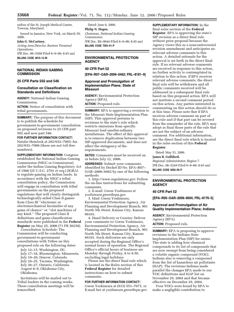 Proposed Rule: Air Pollution Standards of Performance For New ...