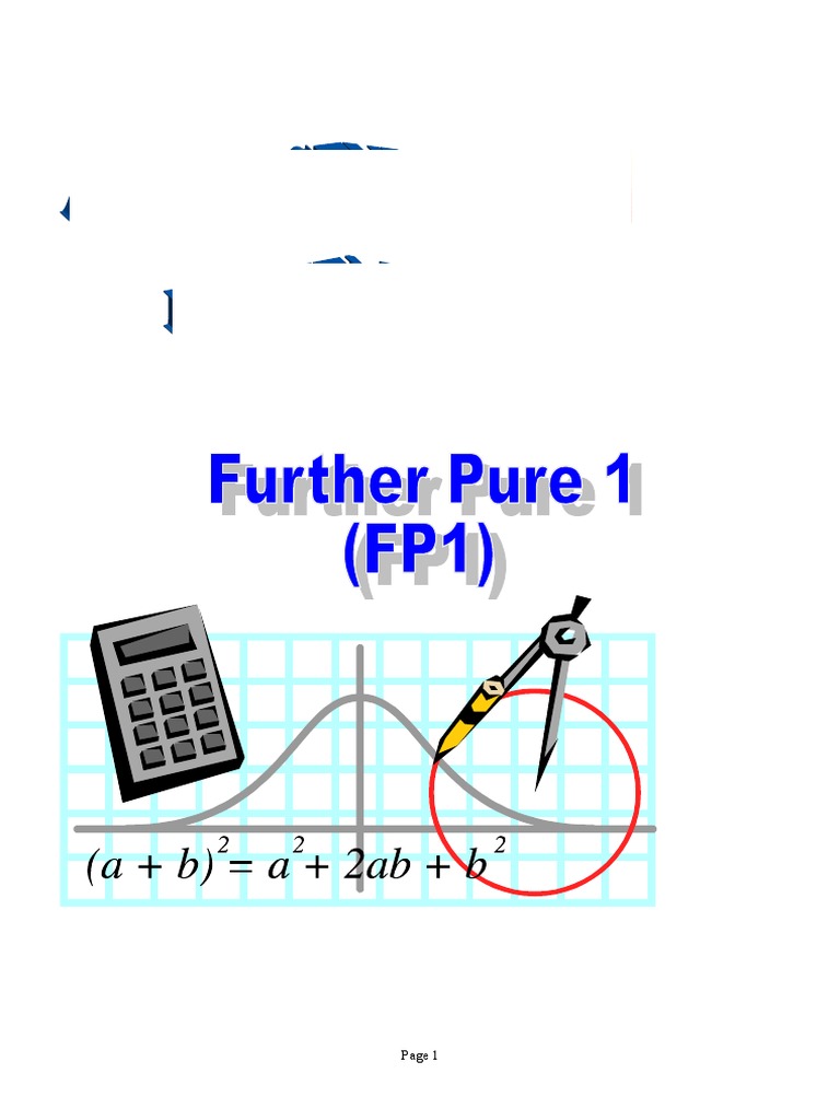 FP1 Study Guide | PDF | Complex Number | Matrix (Mathematics)