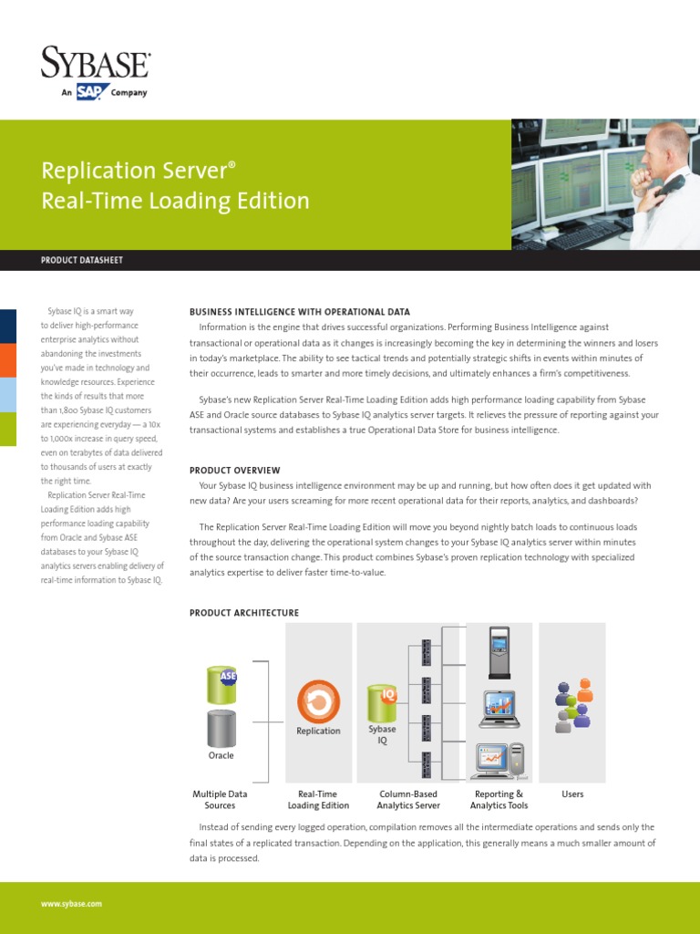 Sybase RS-RSybase - RS | PDF | Replication (Computing) | Information Technology