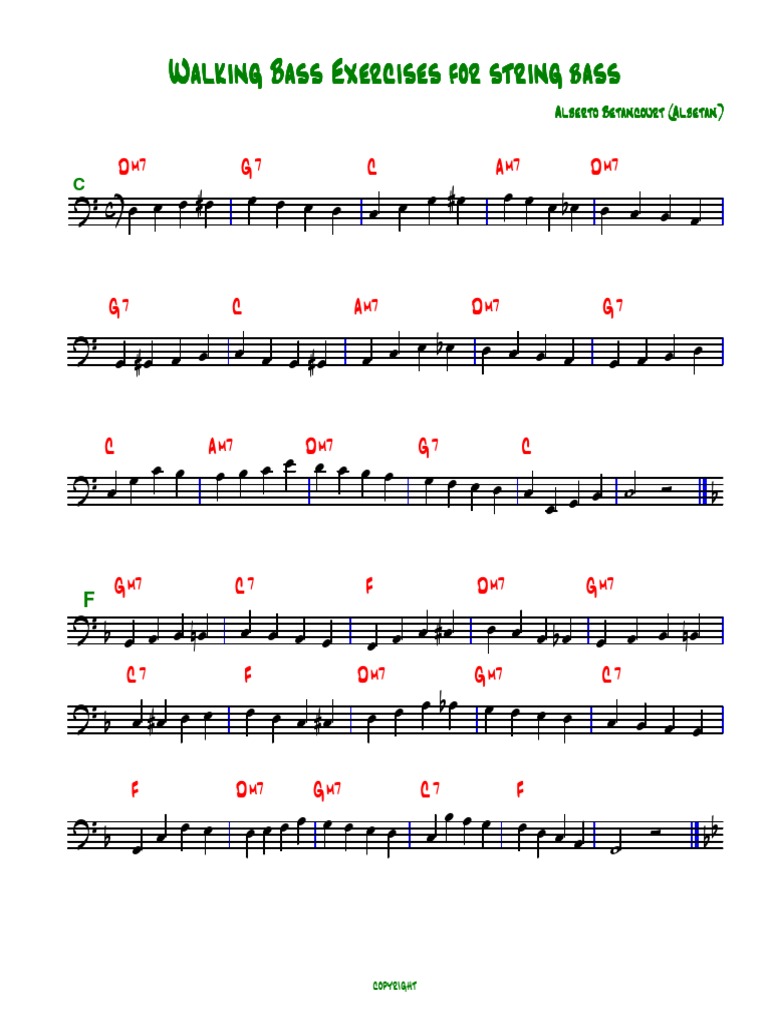 Walking Bass | PDF