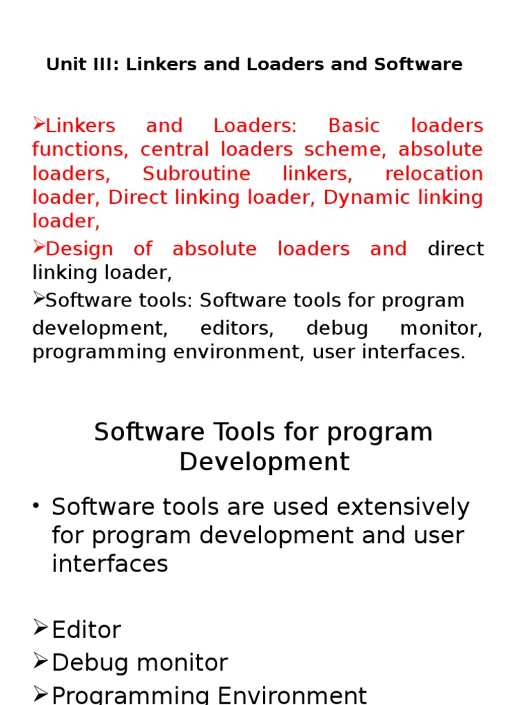 Software Tools | PDF | Debugging | Computer Program