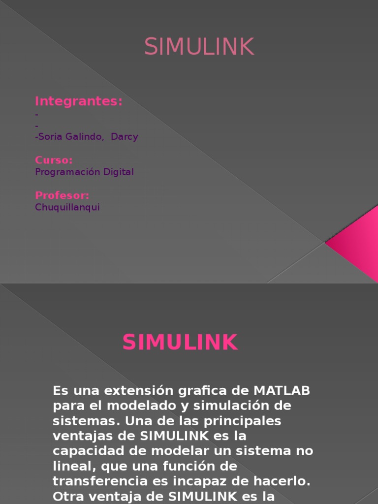 Simulink | PDF | Matlab | Point and Click