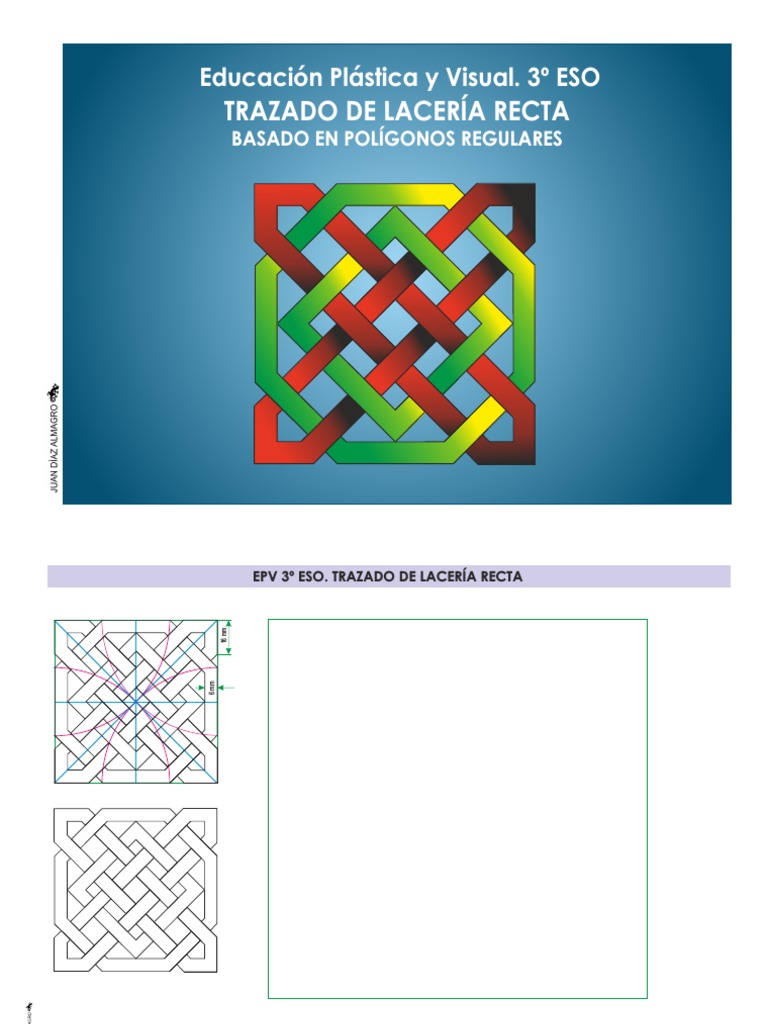 Trazado de Lacería para 3º ESO | PDF