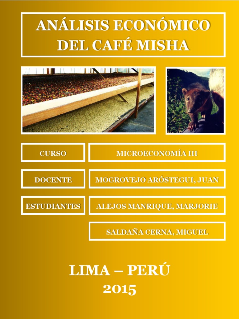 Cafe Misha | Oligopolio | Microeconomía