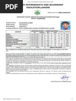 Intermediate Certificate | PDF