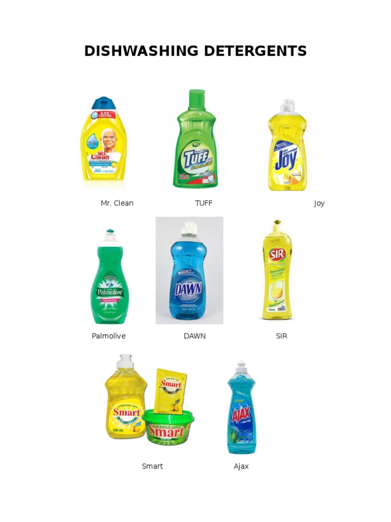 Top Dishwashing Detergents Reviewed | PDF