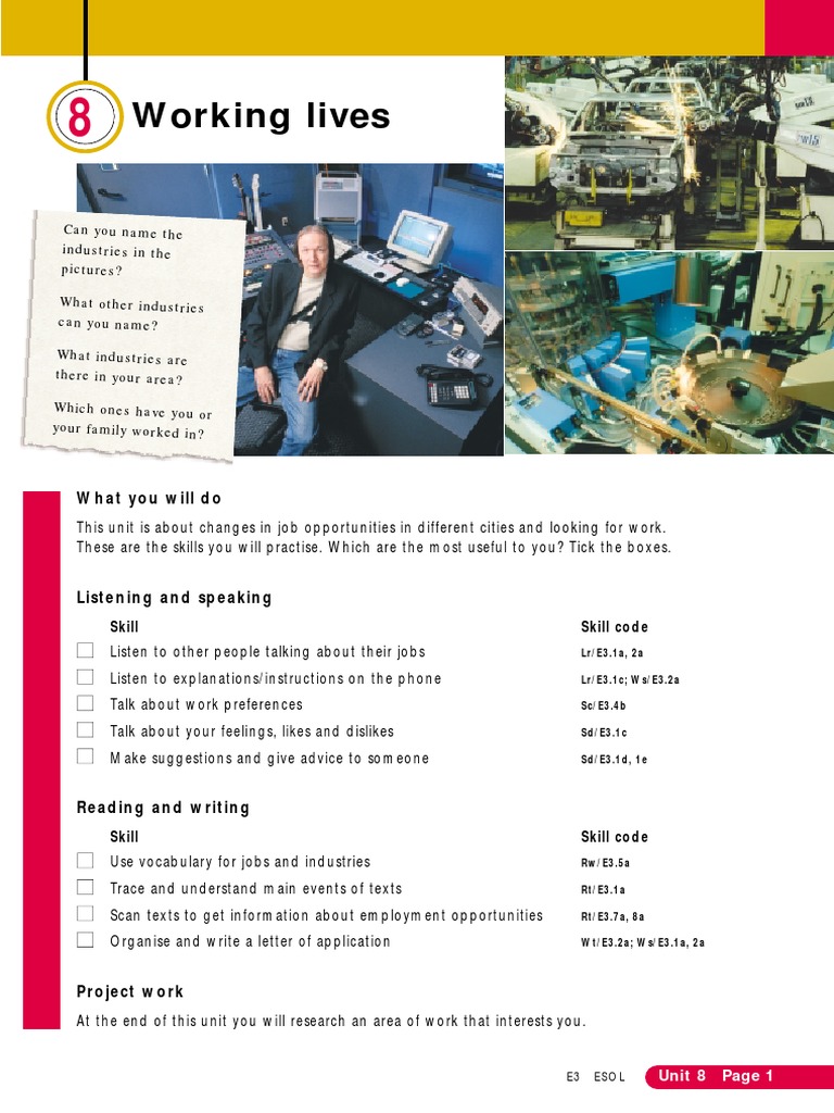 SFL Esol E3 Unit 8 | Download Free PDF | Liverpool | English As A ...