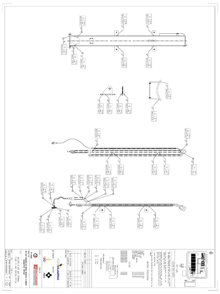 Welding & NDE Map Drawing | PDF