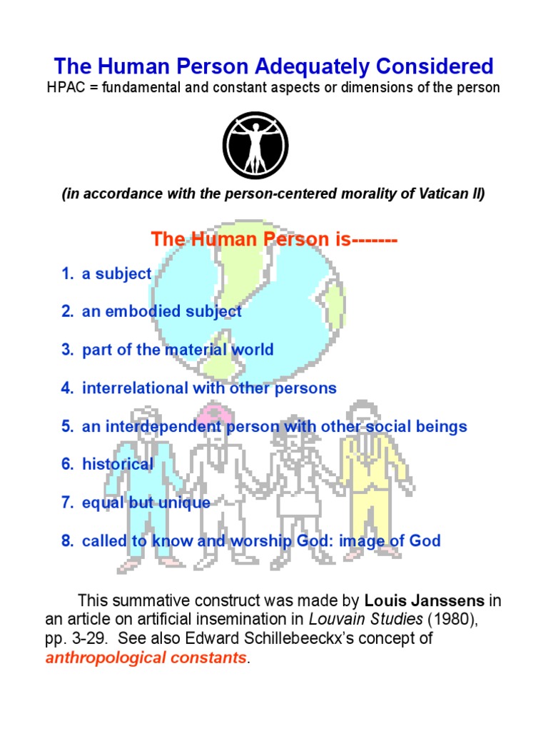 Understanding the Human Person's Dimensions | PDF | Philosophy