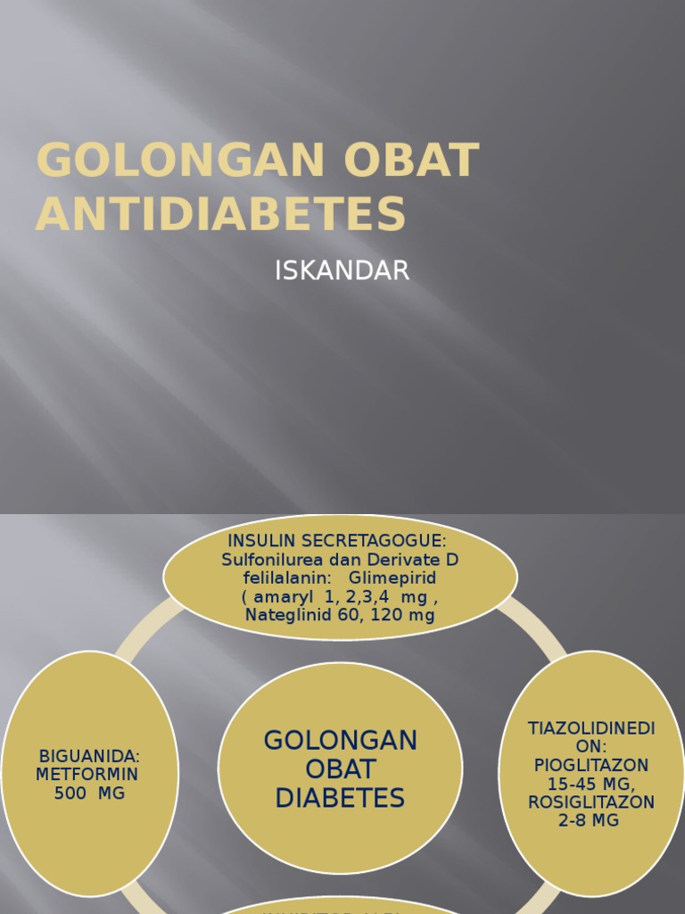 Golongan Obat Antidiabetes Pdf