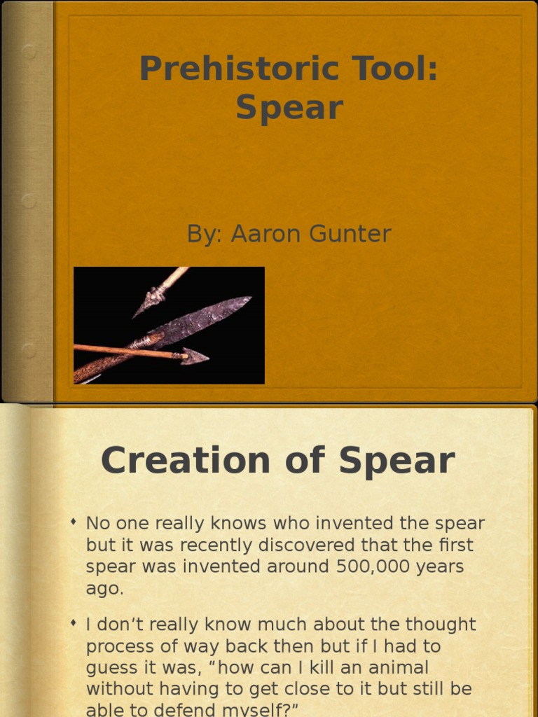 Evolution and Impact of the Spear | PDF