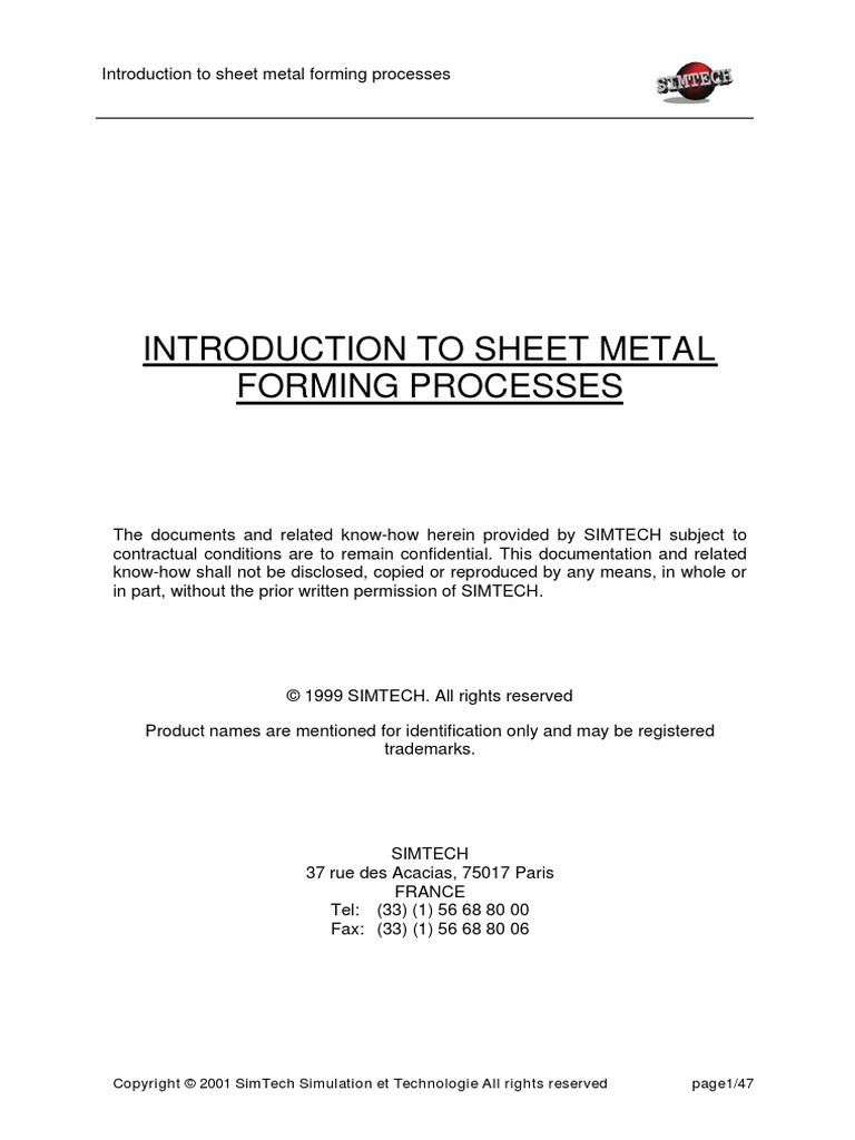 IntroToSheetMetalFormingProcesses - Doc ...