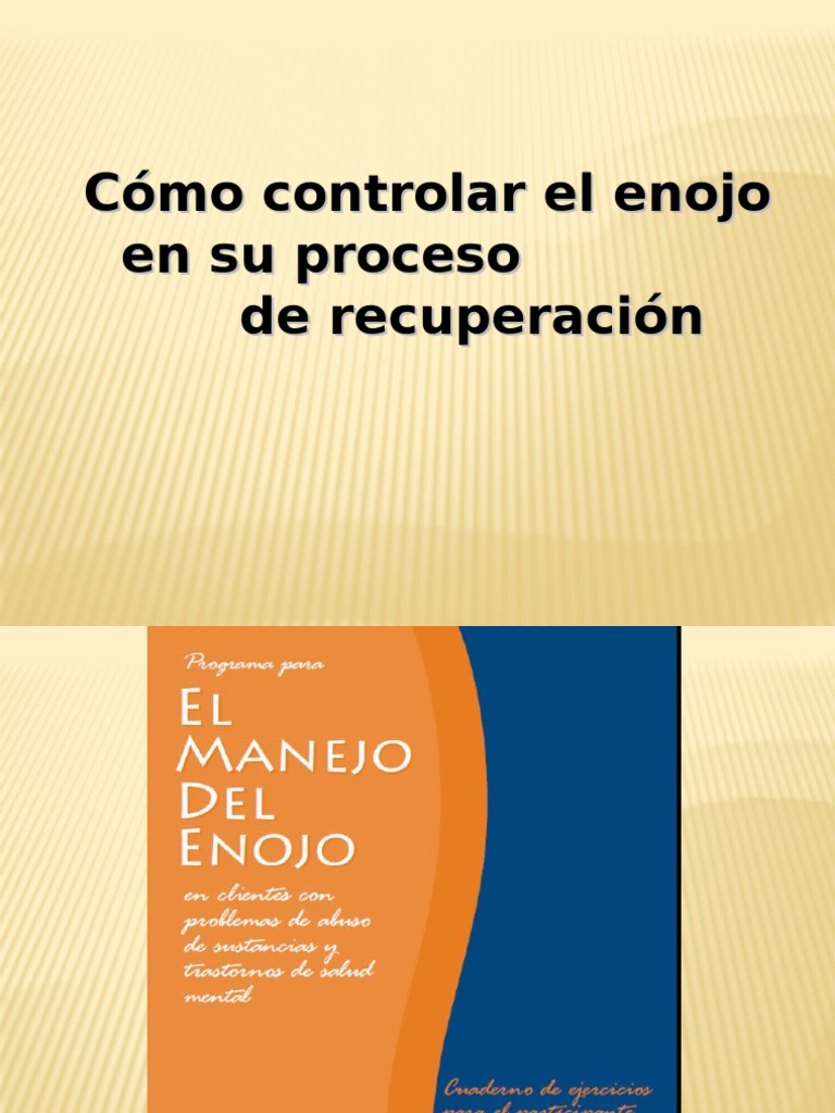 Control del enojo en la recuperación | PDF | Ira | Respiración