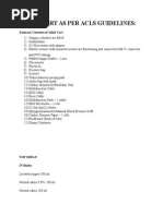 Emergency Trolley Checklist - 2015 PDF | PDF | Medical Treatments ...
