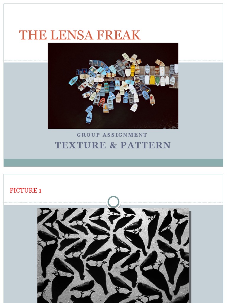 Texture and Pattern in Photography | PDF